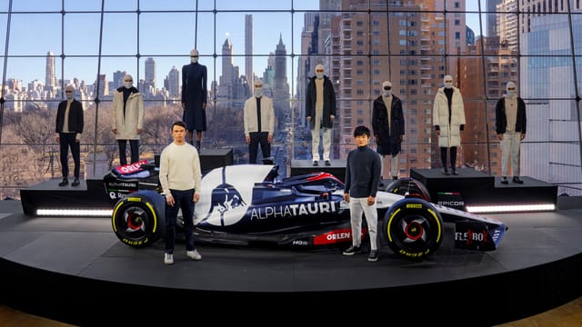AlphaTauri AT04 livery revealed in New York | Top Gear