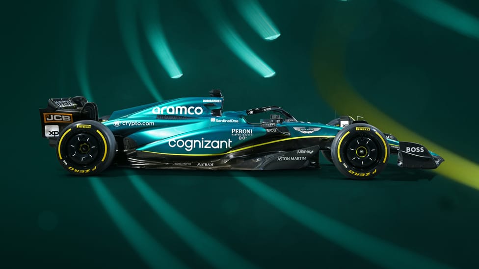 Fernando Alonso's new F1 car revealed: meet the Aston Martin AMR23 ...
