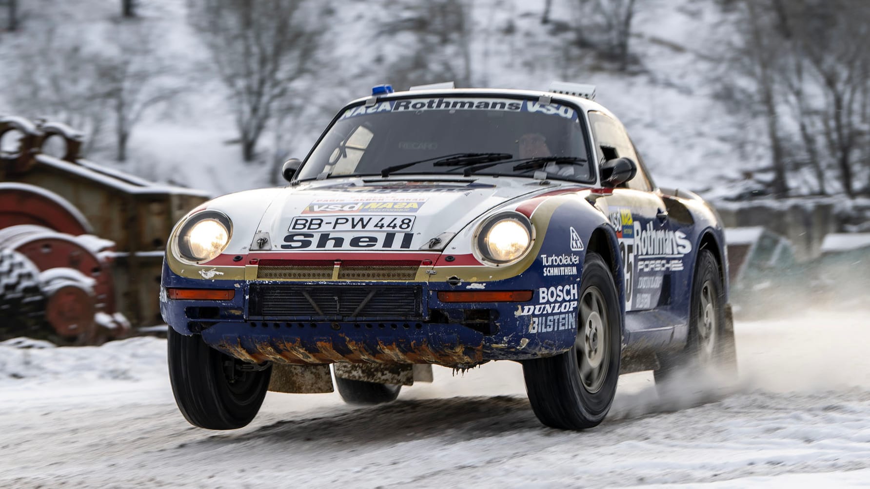 Porsche has restored Jacky Ickx’s 1986 959 Paris-Dakar racer | Top Gear