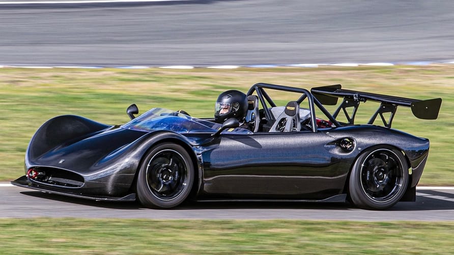 Well how about that? The Spartan track car has zeroed in on England ...