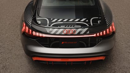 Pretend you’re an Audi test driver with this camo’d RS e-tron GT | Top Gear