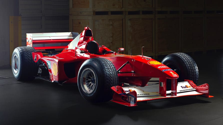 Schumacher’s championship-winning Ferrari F1-2000 is for sale | Top Gear