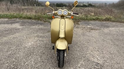Golden scooter with celeb smarts going under the hammer | Top Gear