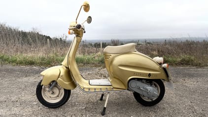Golden scooter with celeb smarts going under the hammer | Top Gear