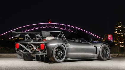 Well how about that? The Spartan track car has zeroed in on England ...