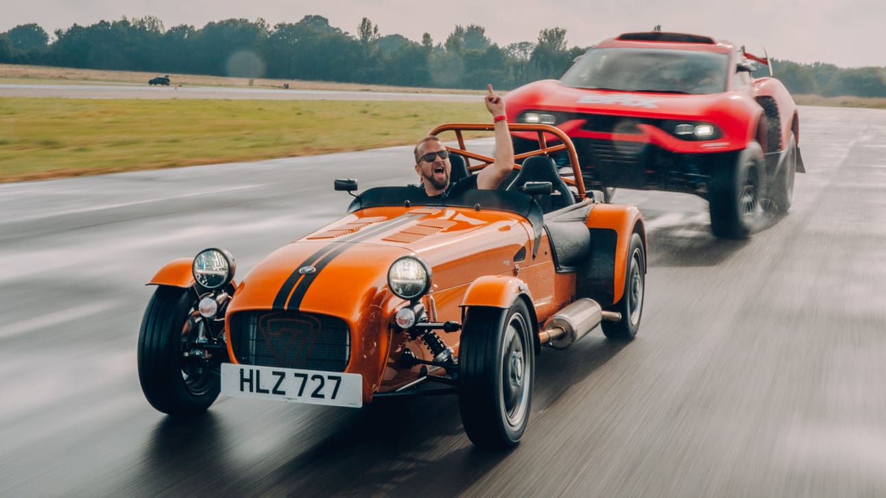 Car control with Catie: driving in the wet | Top Gear