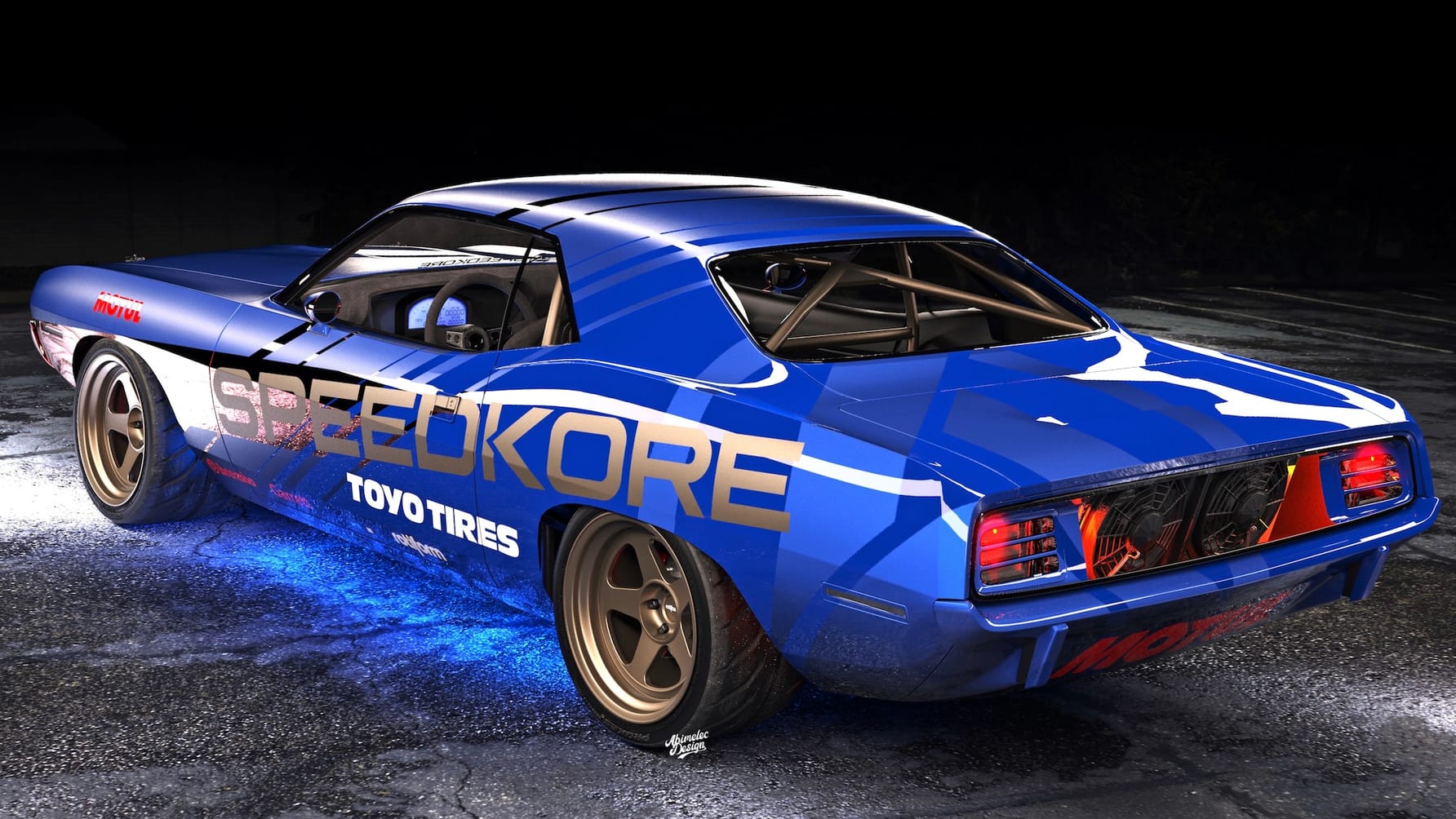 This is the Barra-powered drift ’Cuda that we never knew we always ...