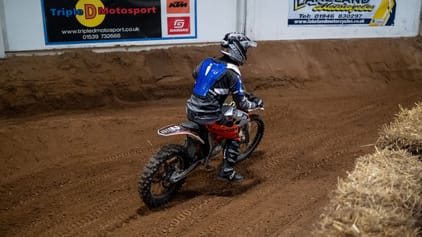 England’s first fully electric indoor motocross track is here | Top Gear