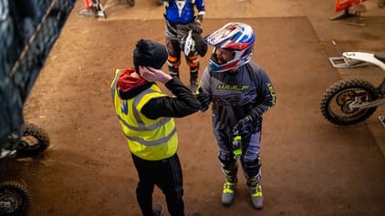 England’s first fully electric indoor motocross track is here | Top Gear