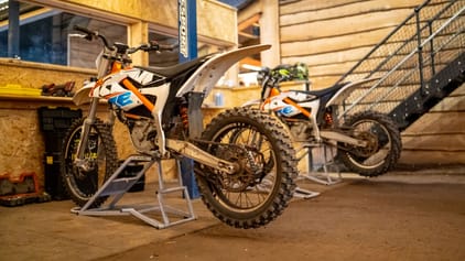 England’s first fully electric indoor motocross track is here | Top Gear