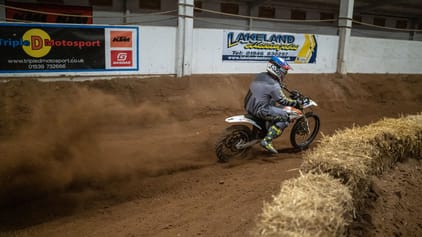 England’s first fully electric indoor motocross track is here | Top Gear