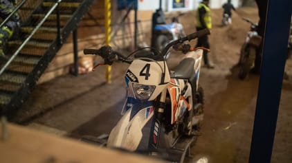 England’s first fully electric indoor motocross track is here | Top Gear