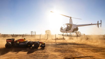 Want to see Daniel Ricciardo slide an F1 car around Australia? | Top Gear