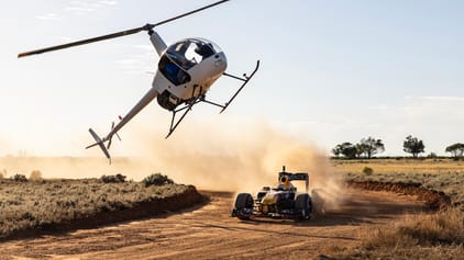 Want to see Daniel Ricciardo slide an F1 car around Australia? | Top Gear