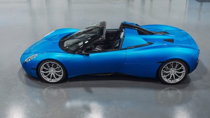 Feel the wind in your moustache with the 608bhp V12 GMA T.33 Spider ...