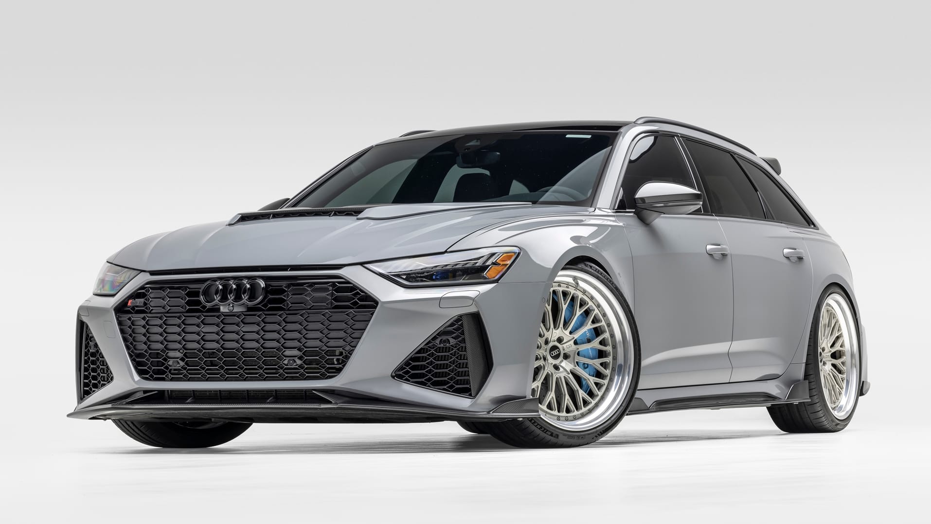 We’re liking this Audi RS6 on retro wheels | Top Gear