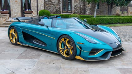 For sale: a rare Koenigsegg Regera fitted with over $1m in options ...