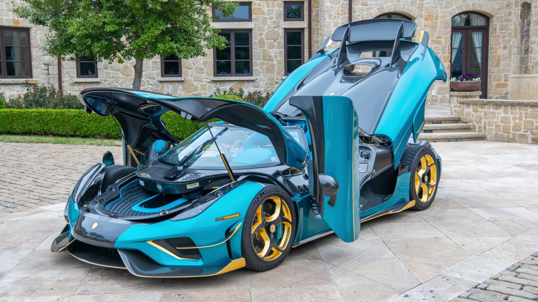 For sale: a rare Koenigsegg Regera fitted with over $1m in options ...