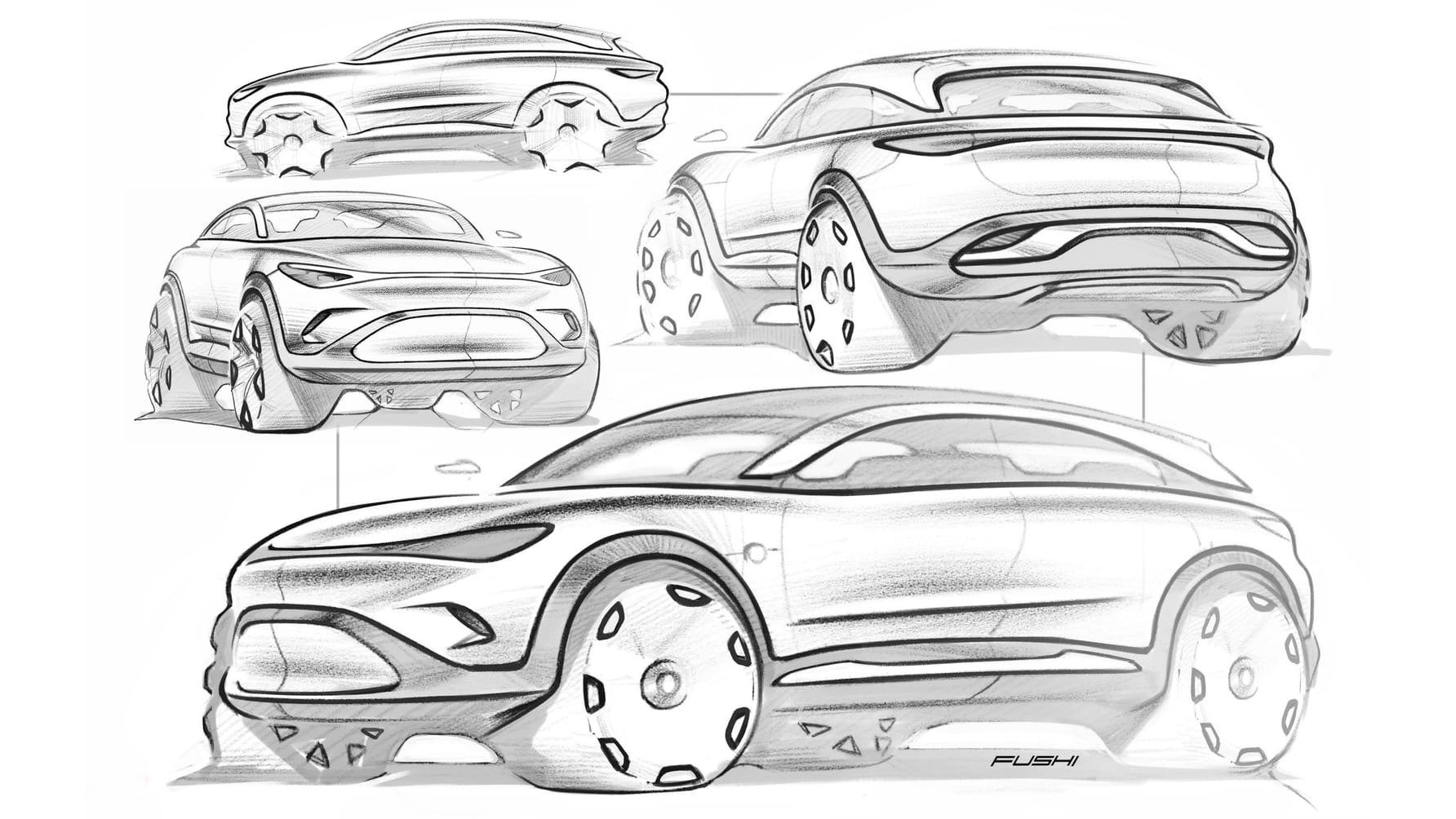 The second new Smart electric car is called #3, and it’s an SUV-coupe ...