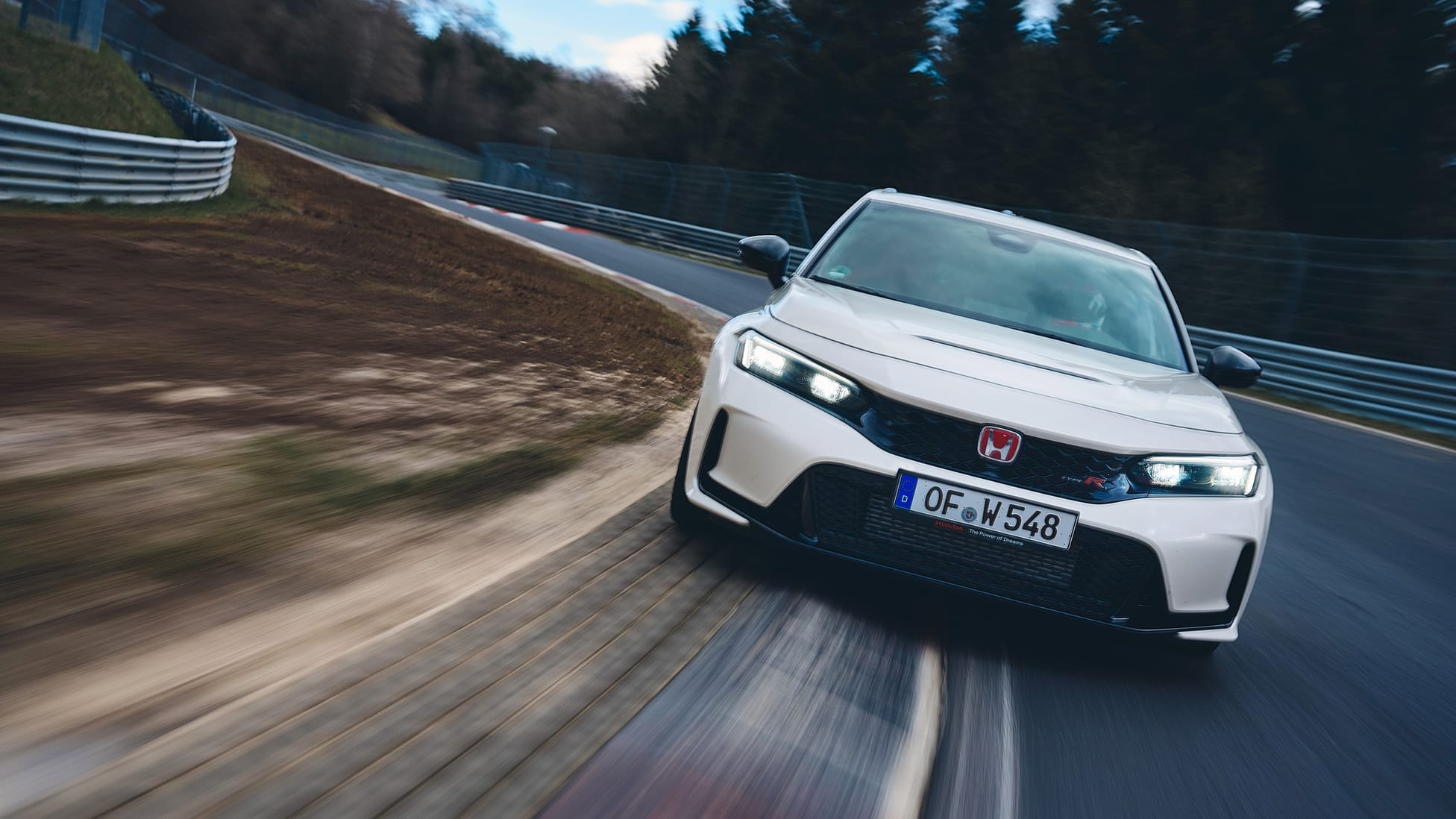 Watch the Honda Civic Type R rip a new Nurburgring lap record | Top Gear