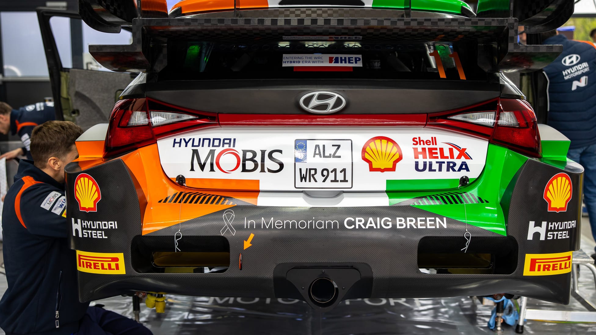Hyundai will run this livery in tribute to Craig Breen | Top Gear