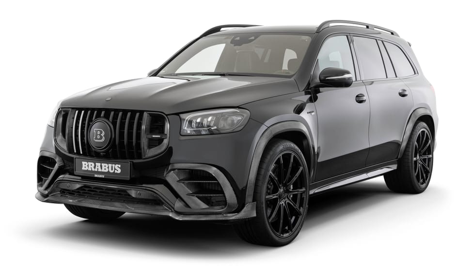 The Brabus 900 Superblack is a modified Merc GLS 63 capable of 205mph ...
