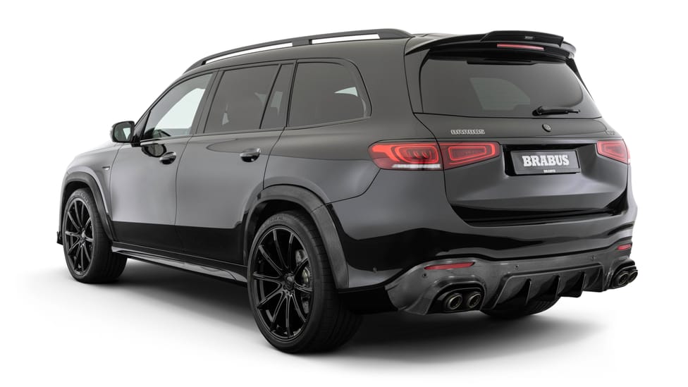 The Brabus 900 Superblack is a modified Merc GLS 63 capable of 205mph ...