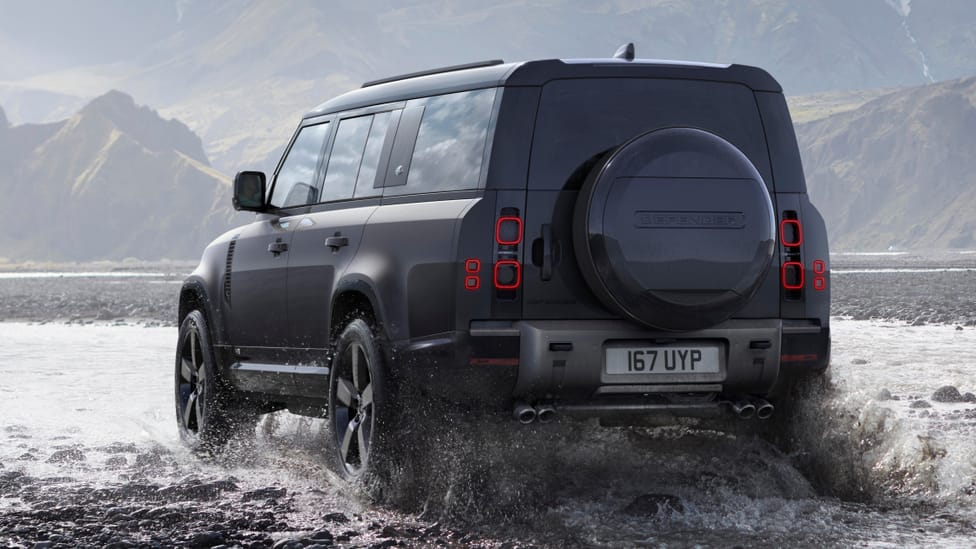 The eight-seat Land Rover Defender 130 now gets eight cylinders | Top Gear