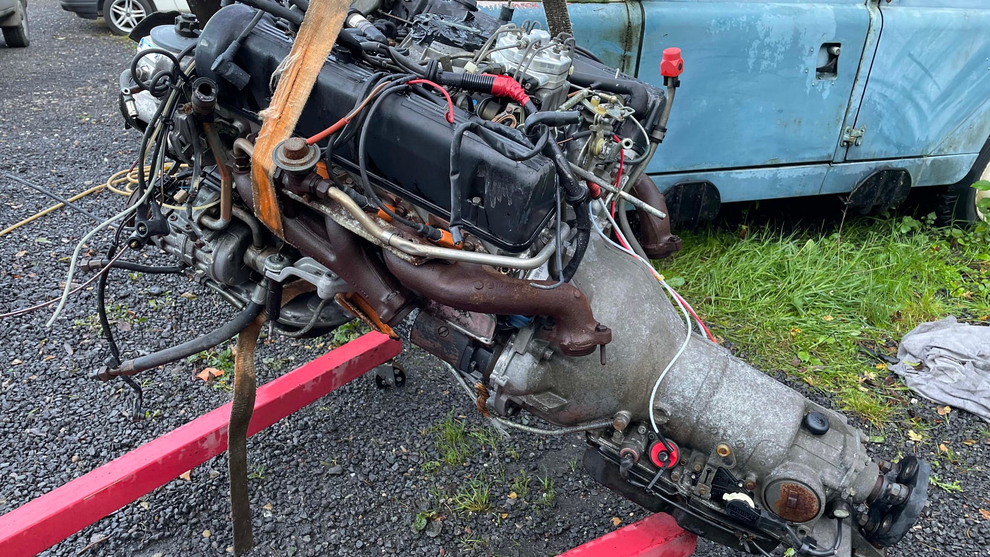 Uh oh, the Brabus W126 needs a new engine | Top Gear