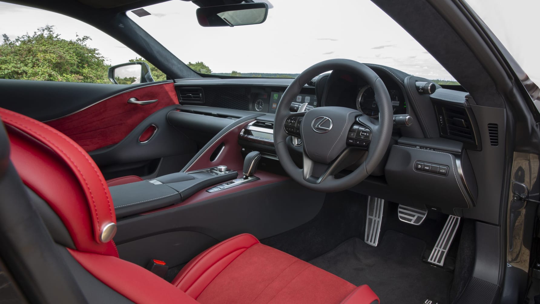 Lexus LC Interior Layout & Technology | Top Gear