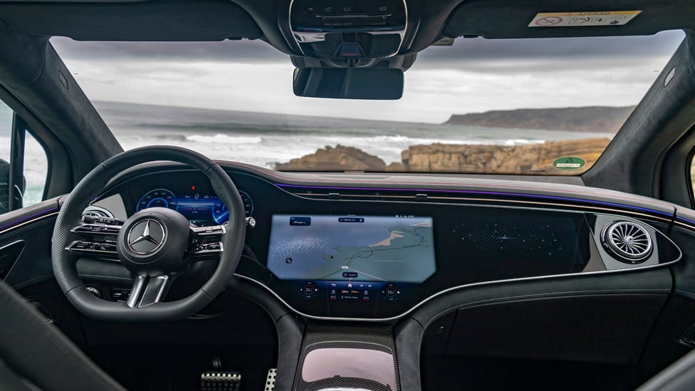 Mercedes-Benz EQE SUV Interior Layout & Technology | Top Gear