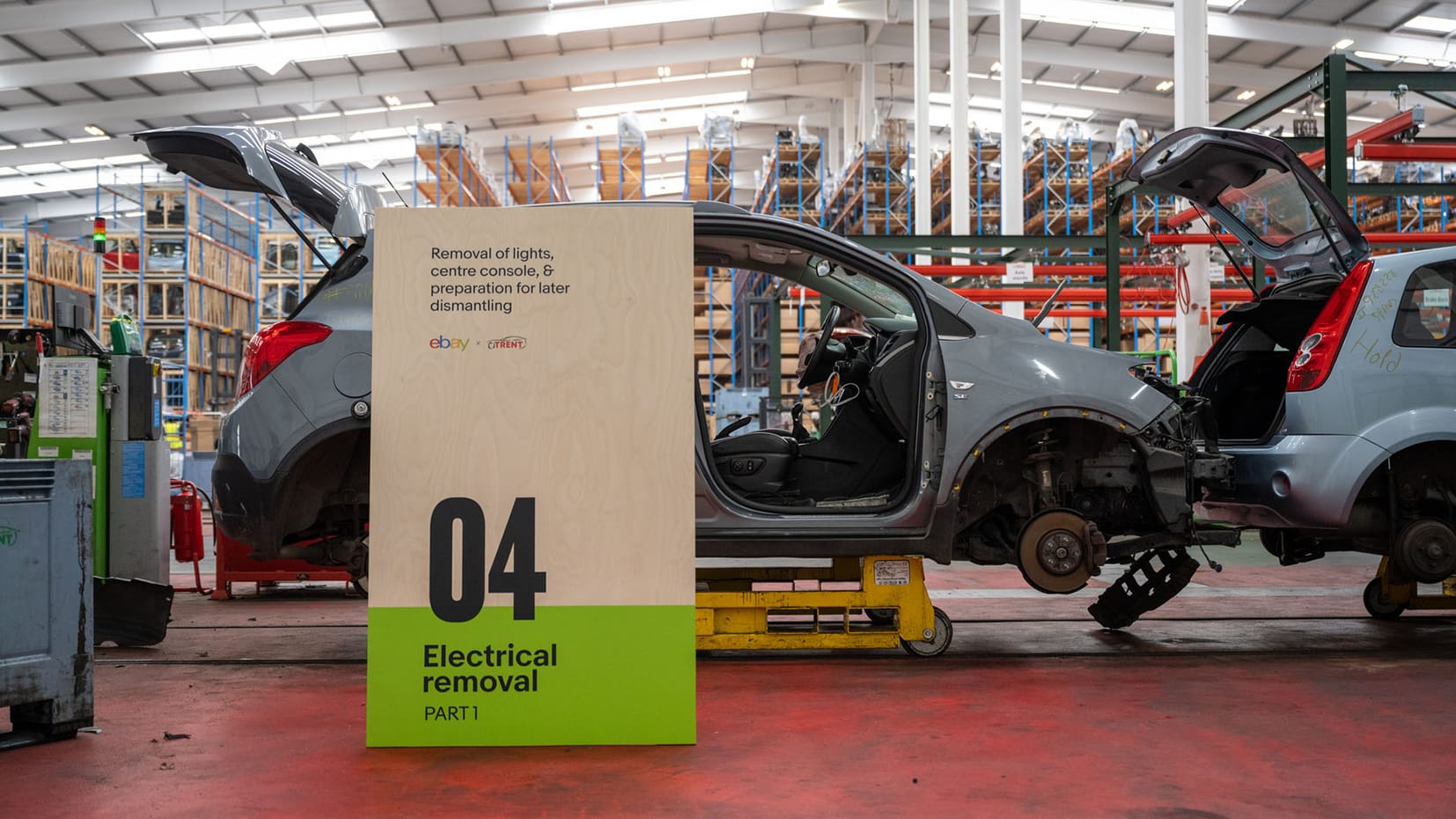 Here's how eBay dismantles cars to stock thousands of used car parts ...