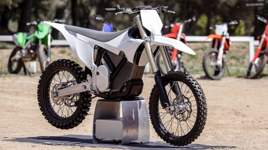 The Stark Varg is another electric-powered, dirt carving bike | Top Gear