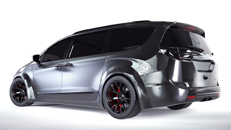 Check out SpeedKore’s 1,500bhp carbon-bodied Chrysler Pacifica minivan ...