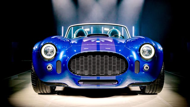 The all-new carbon-bodied, V8-engined AC Cobra GT Roadster has arrived ...