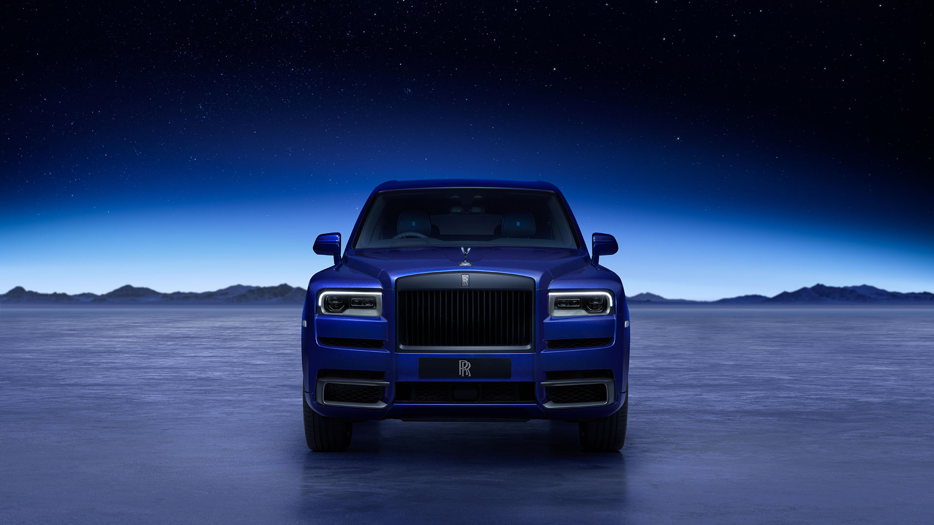 The Blue Shadow edition of the Rolls-Royce Black Badge Cullinan ...