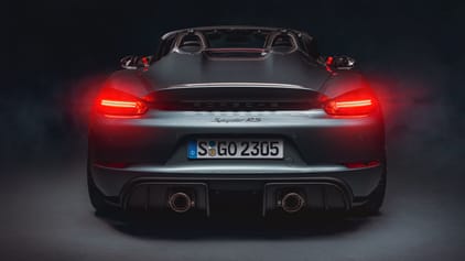Bored of hearing? The new Porsche 718 Spyder RS is a 493bhp roofless ...