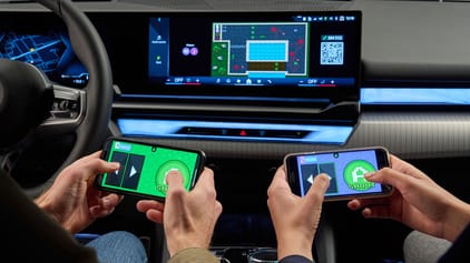 The new BMW 5 Series has multi-player gaming features | Top Gear
