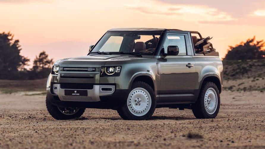 A Dutch tuner has built a convertible Land Rover Defender 90 | Top Gear