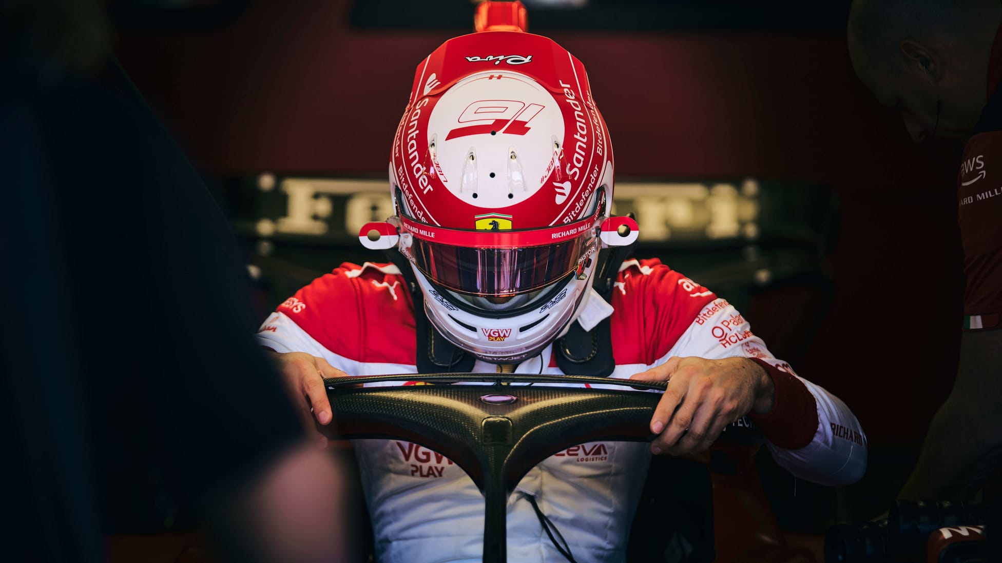 Charles Leclerc’s helmet fetches record price at auction | Top Gear