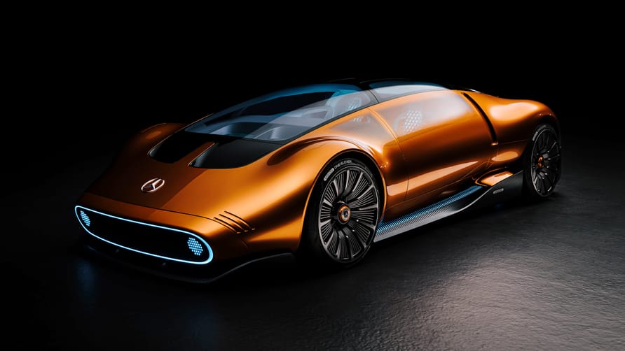 The stunning Mercedes Vision One-Eleven concept is a reborn C111 | Top Gear