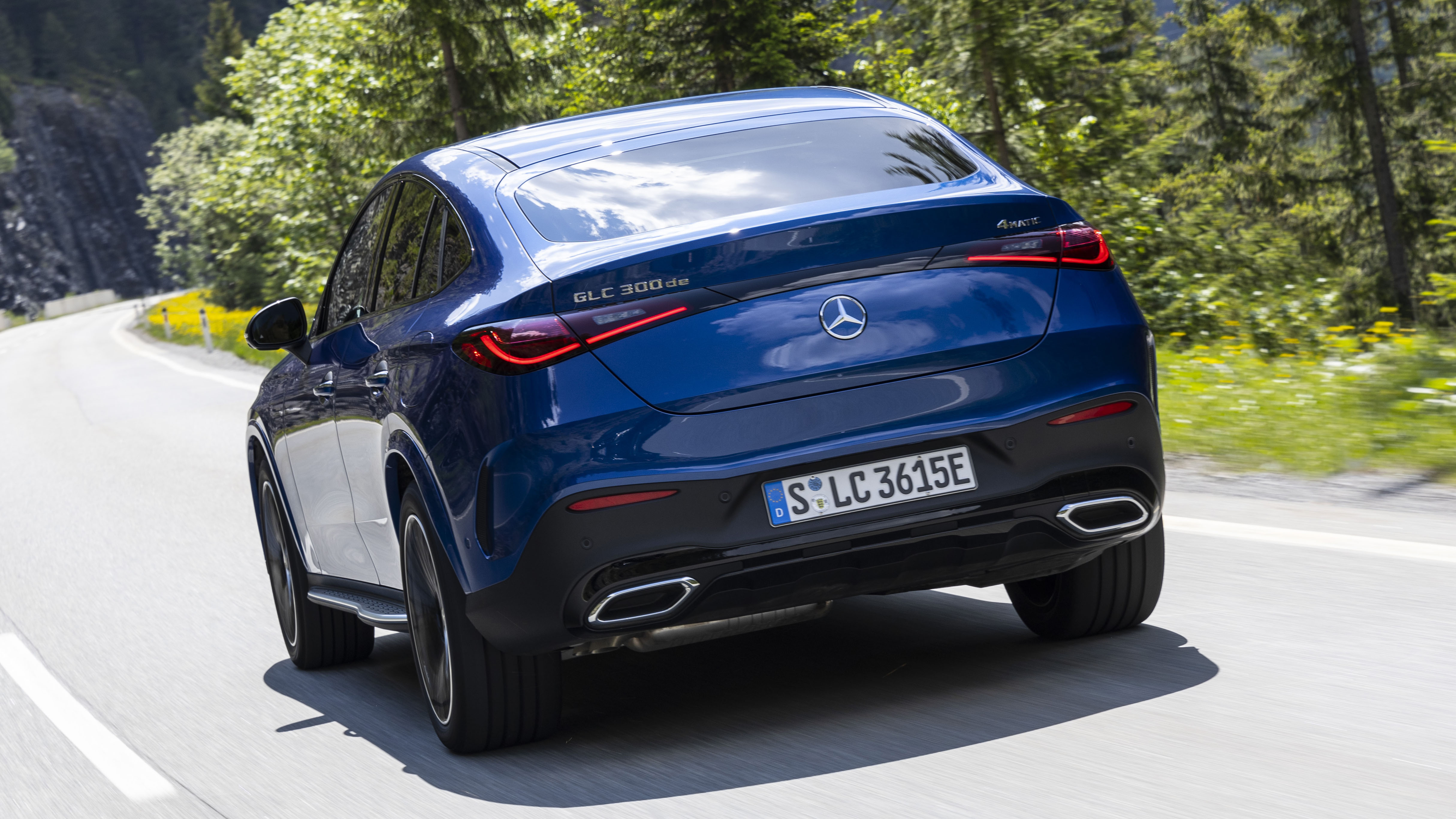 Mercedes-Benz GLC Coupe Driving, Engines & Performance | Top Gear