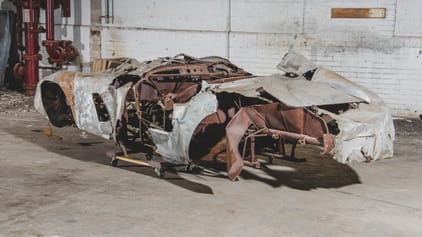 Sold! Burnt-out Ferrari fetches $1.9m at Monterey auction | Top Gear