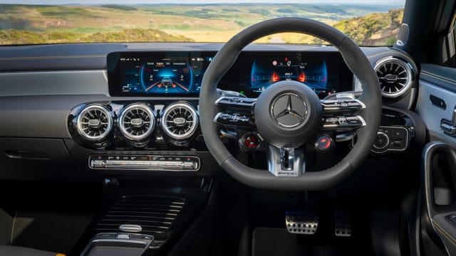 Mercedes-Benz AMG A45 Interior Layout & Technology | Top Gear