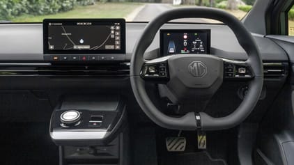 MG Motor UK MG4 Interior Layout & Technology | Top Gear