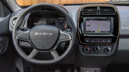 Dacia Spring Interior Layout & Technology | Top Gear