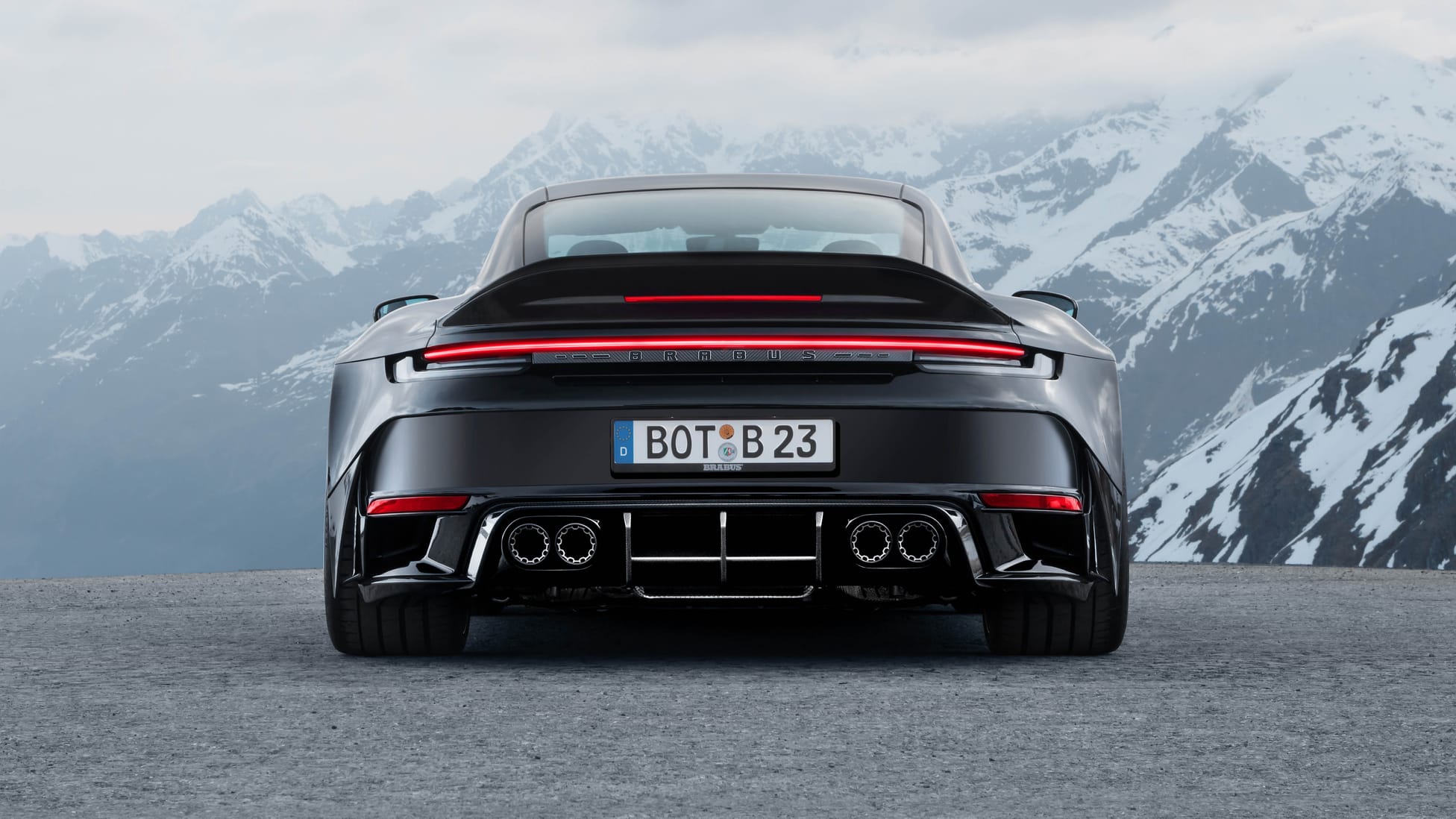 The Brabus 900 Rocket R is a modified Porsche 911 Turbo S with 888bhp ...