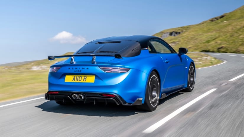 Alpine A110R review: carbon-wheeled lightweight driven in the UK ...