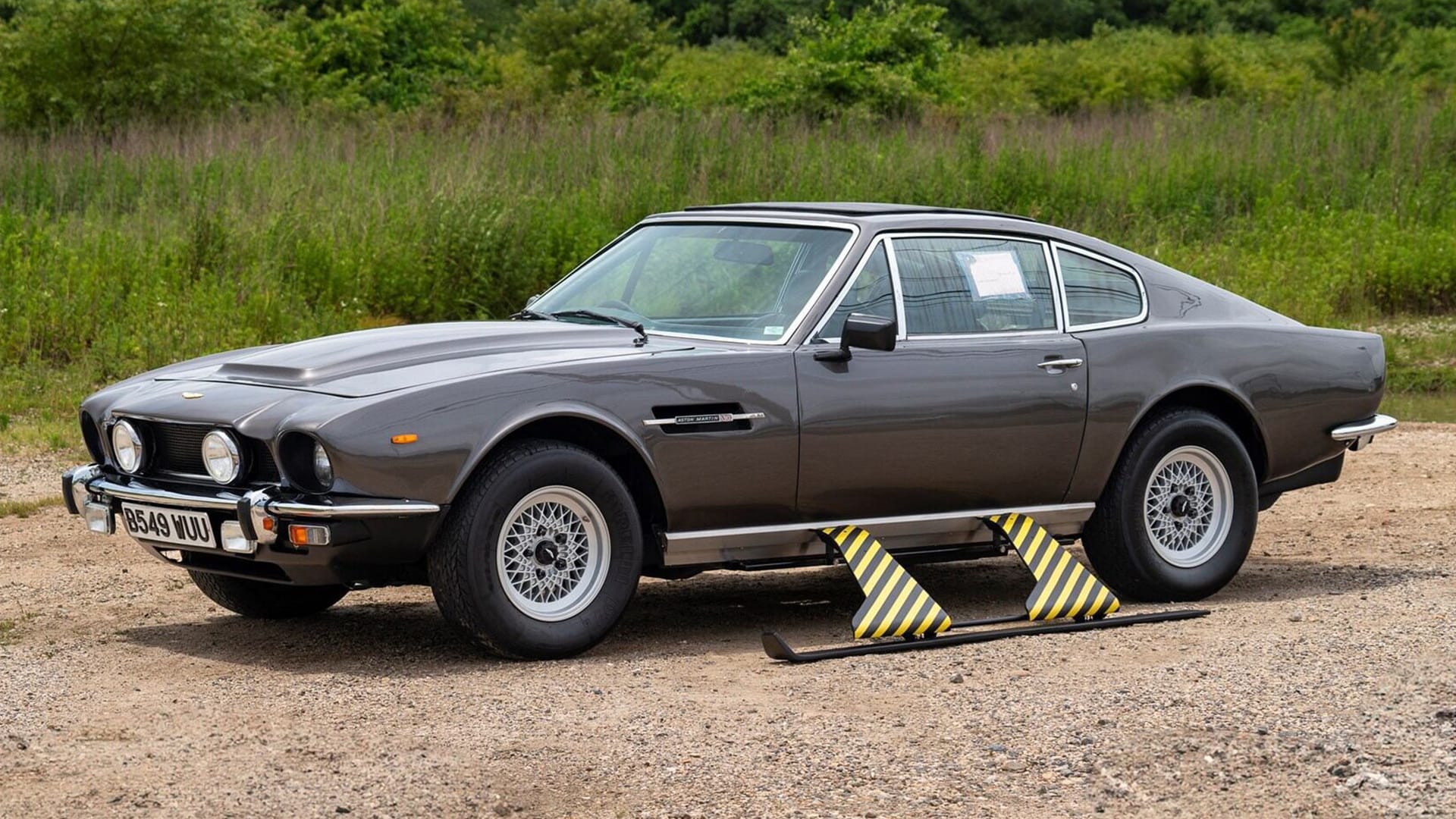The James Bond Aston Martin V8 from 'The Living Daylights’ is up for ...