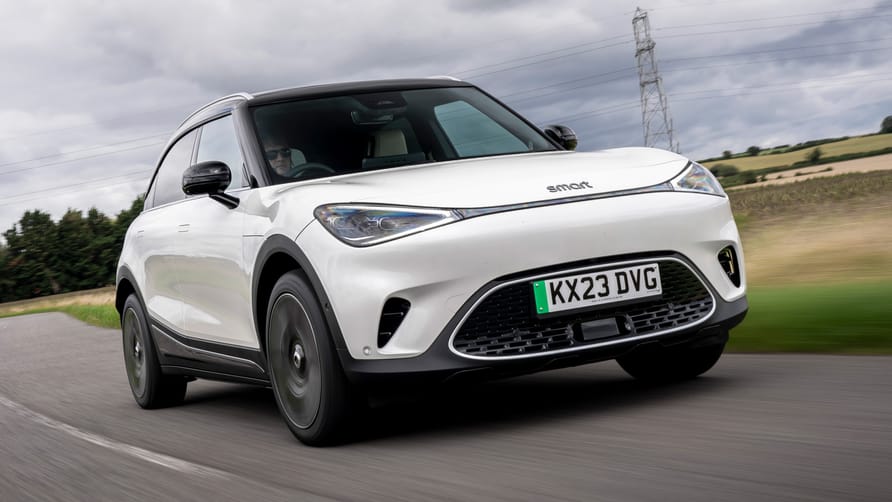 Smart #1 Driving, Engines & Performance | Top Gear